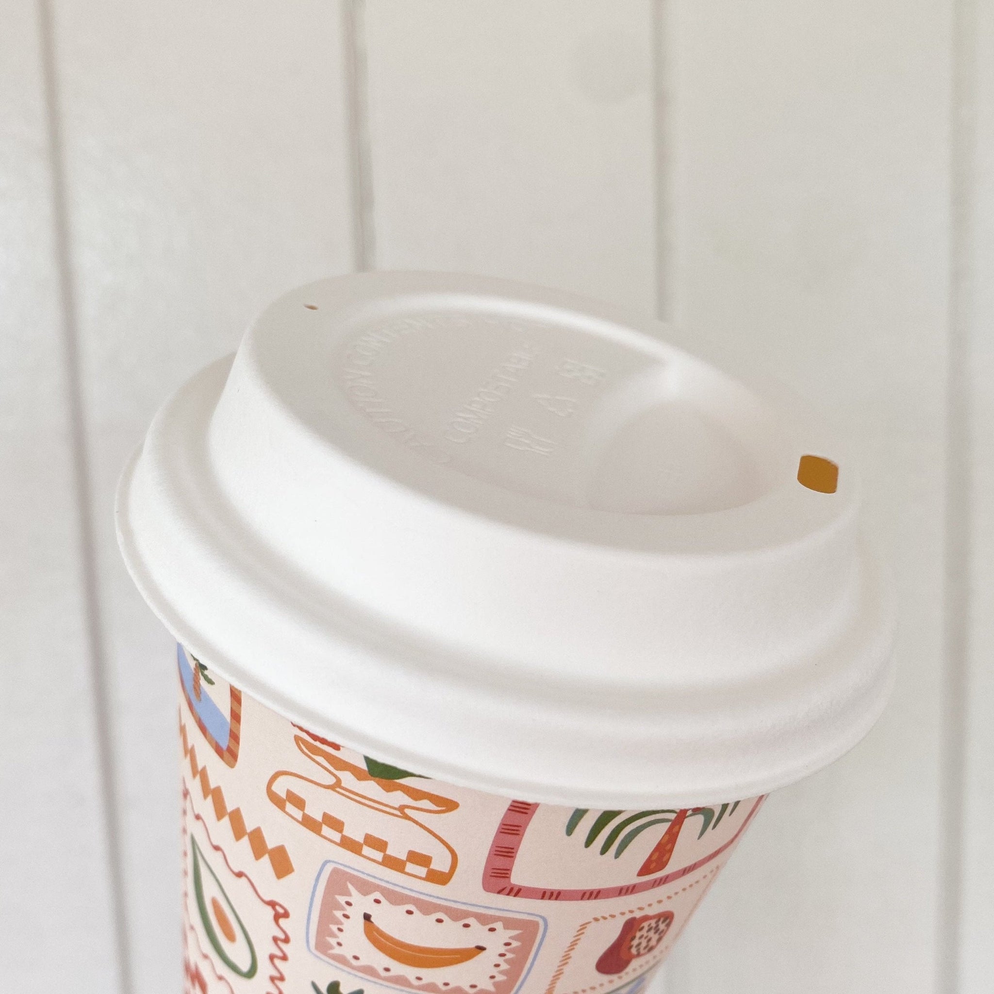 Takeaway Cup Lids for Cafes | Creative Cafe Company